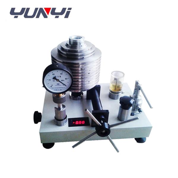 Quality 0.02%FS 0.04-0.6Mpa Dead Weight Tester High Sensitivity for sale