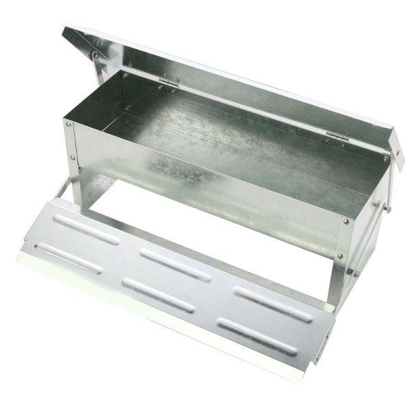 Quality 1.2mm Hot Galvanized 10.4L Automatic Timer Chicken Feeder for sale