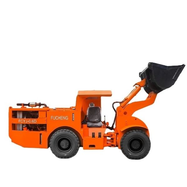 Quality FUCHENG 0.6 m3 /0.75 yd3 Articulated LHD Diesel Underground Mining Loader for Mining for sale