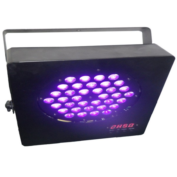 Quality RGB Slim Par64 LED Par Can Lights / Lamp for Wedding / Concert / Theatre Stage Lighting for sale