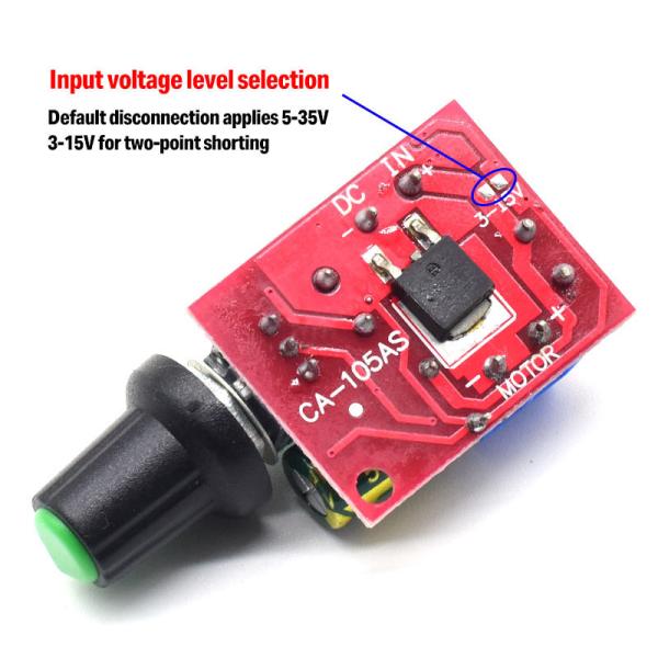 Quality CA-105AS 35V 5A 90W PWM Motor Speed Controller Adjust Board Switch for sale