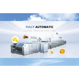 Quality Commercial Biscuit Cookie Forming Machine , Cookie Production Line Industry for sale