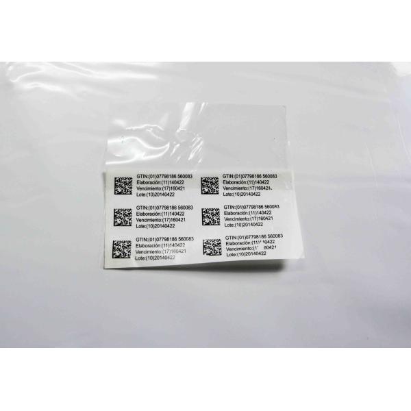 Quality Die Cut Transparent Self Adhesive Tamper Evident Security Labels For Plastic for sale