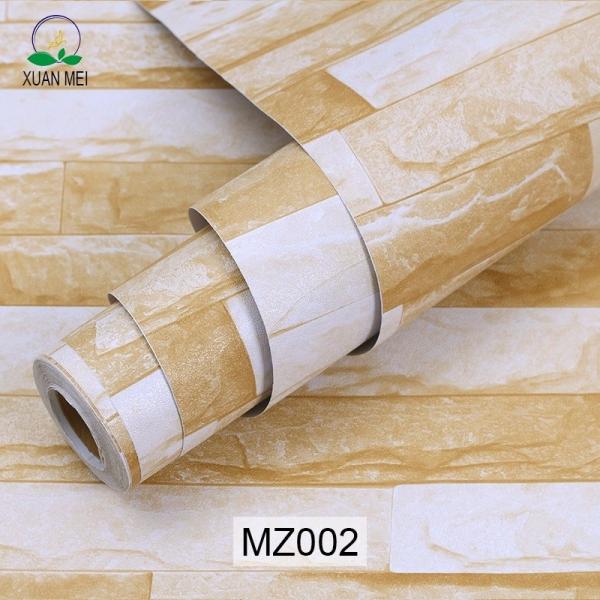 Quality Apartment Decoration Self Adhesive 3D Wallpaper 5M Roll White Brick Pattern for sale