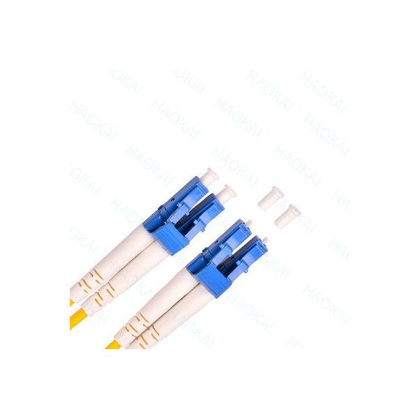 Quality Duplex Lc Lc Patch Cord Single Mode Fiber Optic Patch Cord High Density for sale