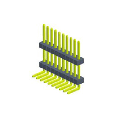 Quality 1.27mm 0.40SQ Board Spacer Single Row Straight Right Angle for sale