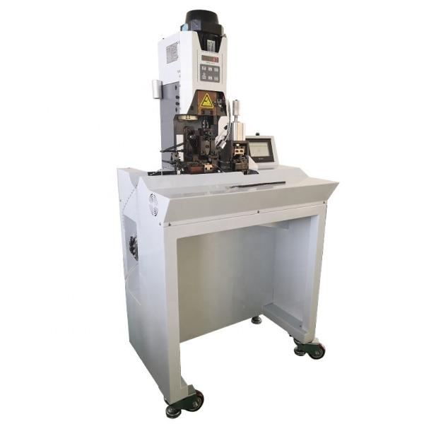 Quality 0.75KW Copper Wire Stripping and Terminal Crimping Machine for 1-7mm Stripping for sale