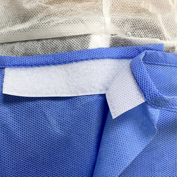 Quality OEM Disposable Isolation Gown With Back Tie for sale