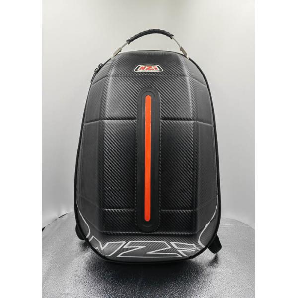 Quality Waterproof Motorcycle Helmet Bag Backpack Rubber Logo  With LED Display for sale
