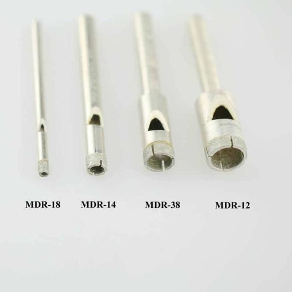 Quality 0.25 Inches Electroplated Diamond Tools , Glass Diamond Drilling Bit for sale