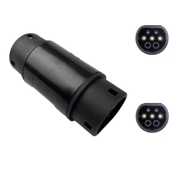 Quality 220V Electric Vehicle GBT TO TYPE2 EV Charging Adapter 16A 32A EV Charger Connector 32a 7kw for Car side Plug 7kw output for sale