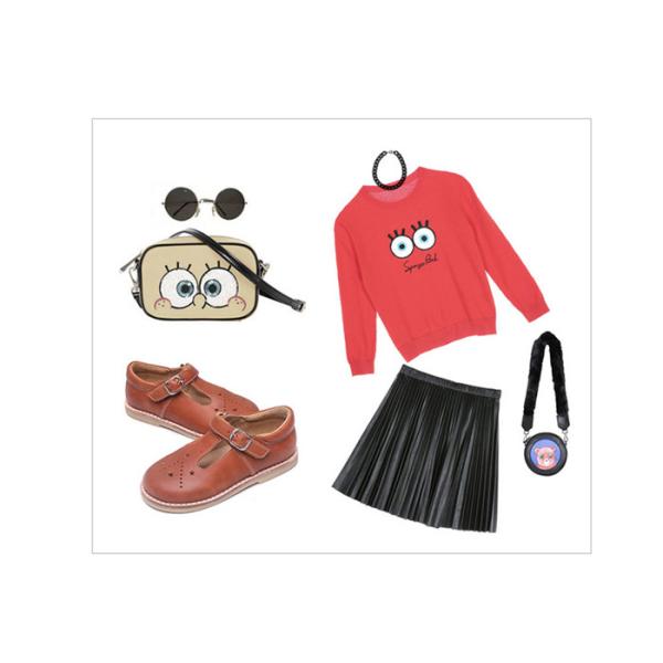 Quality Breathable Vamp School Girls Mary Jane Flat for sale