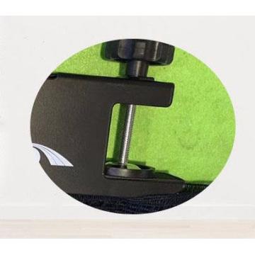 Quality Custom Aluminum Retractable Ping Pong Net Set Black Eco Friendly for sale