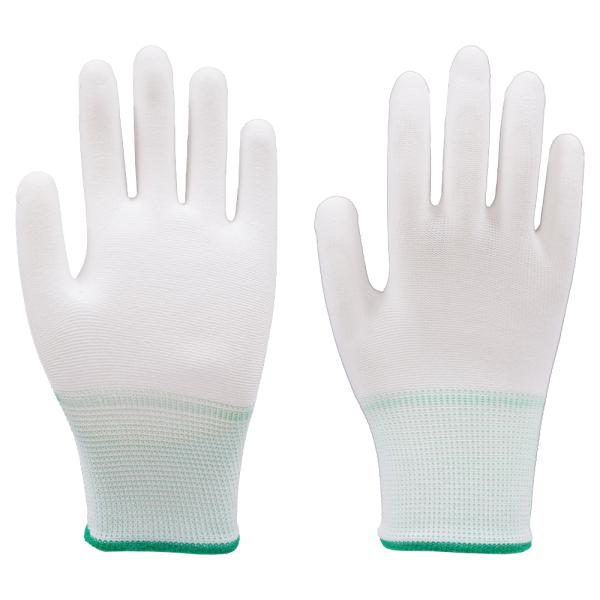 Quality 13 Gauge PU Coated Polyester Handling Gloves Breathable for sale