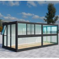 Quality Modern Portable Folding Prefab Container Houses With Bathroom Kitchen Living for sale