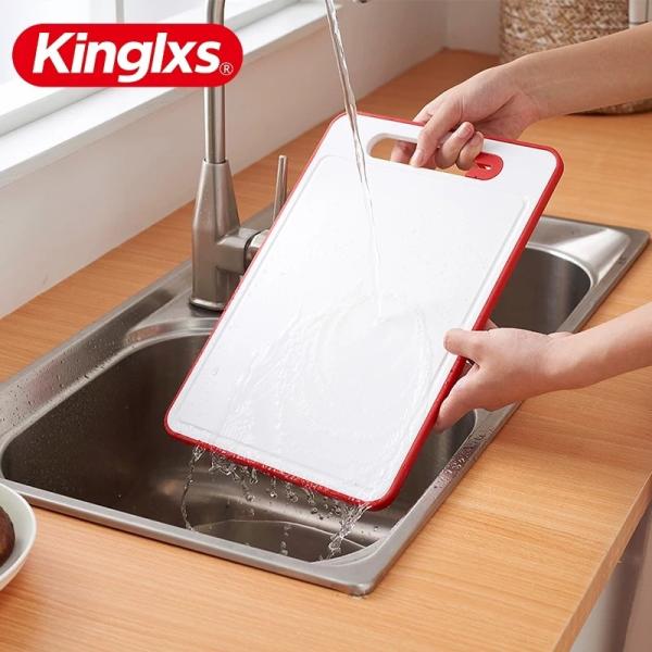 Quality Silicone Cut Bread Chicken Black Poultry Pp Plastic Cutting Board With Knife for sale