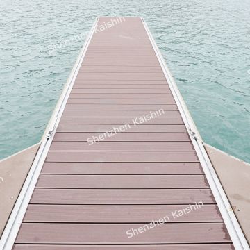 Quality Stable Aluminum Floating Docks Platform Marine Floating Dock Float Pier for sale