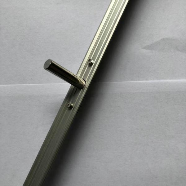 Quality 2.3mm European Standard Aluminum Casement Window Transmission Bar Window for sale