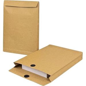 Quality file Folder, kraft paper bag, easy tear, customized for sale