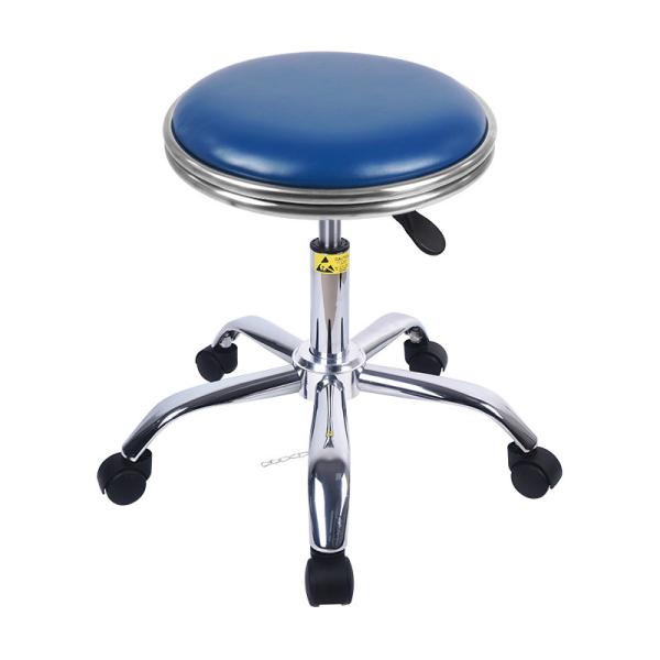 Quality PU Leather Esd Office Chairs School Workshop Laboratory Chairs And Stools for sale