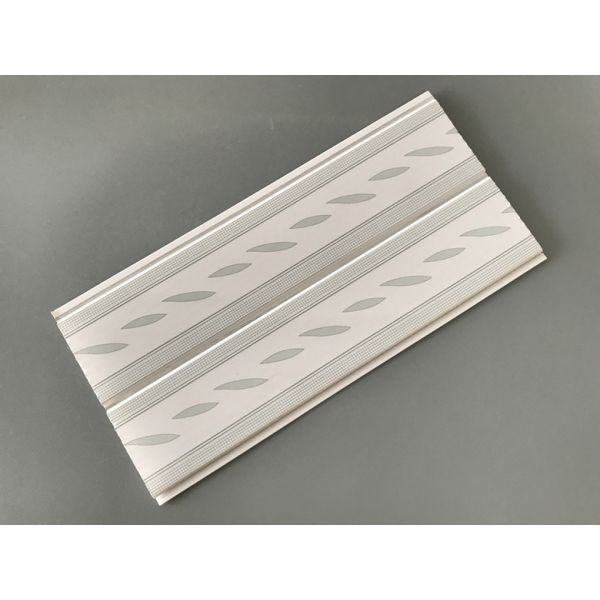 Quality Green Leaf Kitchen Wall Cladding Panels , Plastic Wall Liner Panels for sale