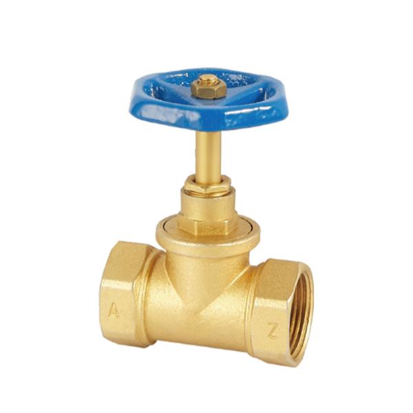 Quality DN20-NPT Threaded plumbing Brass Stop Valve abrasion resistance Customized for sale