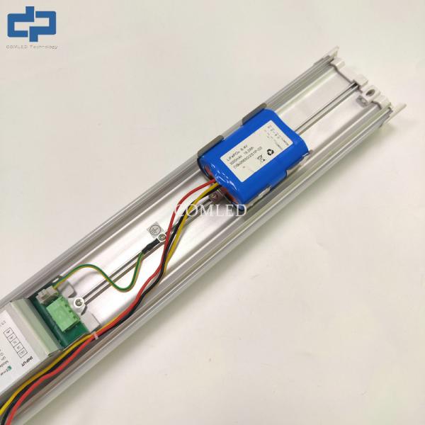 Quality AC 220v Emergency 600mm LED Shop Light 120lm/W Led Wrap Light for sale