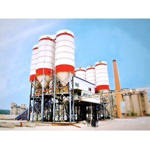 Quality 150T Concrete Cement Silo 15840mm Total Height For Concrete Mixing Stations for sale