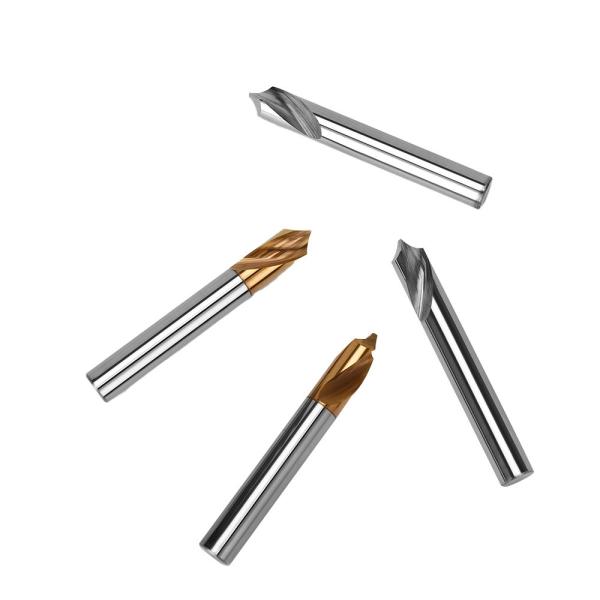 Quality OEM ODM Solid Carbide Double Side Chamfer Endmills for Aluminum for sale