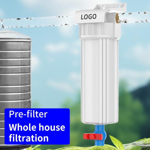 Quality Whole House Water Sediment Filter Household Tap Water Backwash Filter for sale