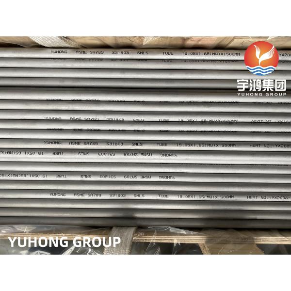 Quality ASME SA789 , ASTM A789 S31803 Seamless Duplex Steel Tubes for sale