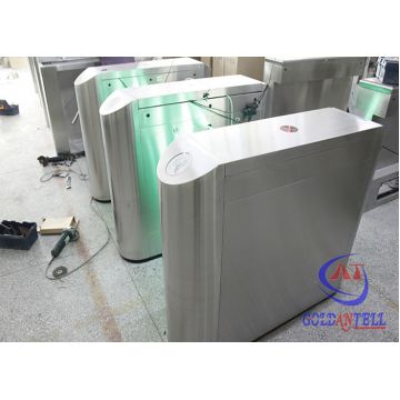 Quality Stainless Steel Retractable Flap Barrier Gate , Bi - directional Multi Access for sale