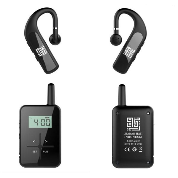 Quality Bone - Conduction Bluetooth Tour Guide System With Earphone 860 - 870 Frequency for sale