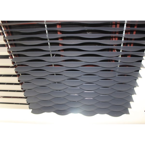 Quality Suspended Decorating Linear Metal Ceiling False For Office Building , ISO for sale