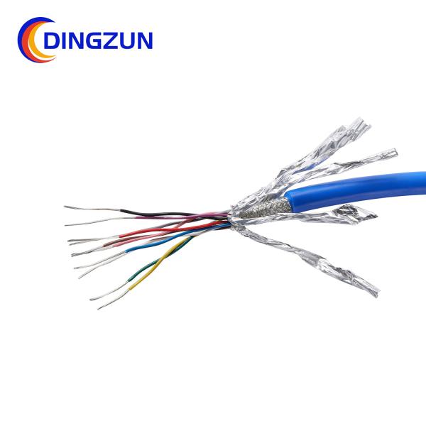 Quality FEP Insulation High Temp Silicone Cable Silver Copper / Tinned Copper for sale