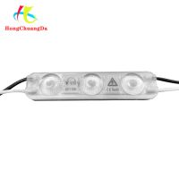 Quality AC110V LED Injection Module 2W 2835 3 Light Lens led module For Channel Letter for sale