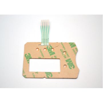 Quality Push Button Tactile Membrane Keyboard , Membrane Type Touch Switch Oil for sale