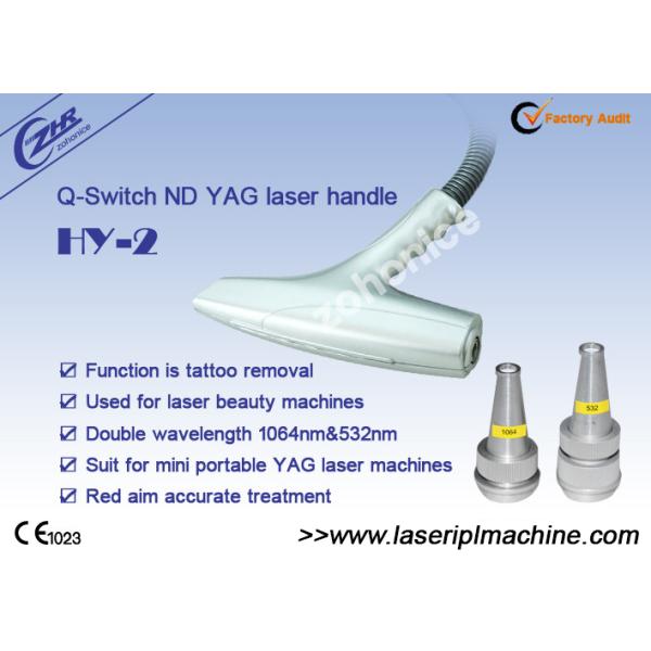 Quality 1064nm 532nm Double Wavelength Q Switch Nd Yad Laser Handle for sale