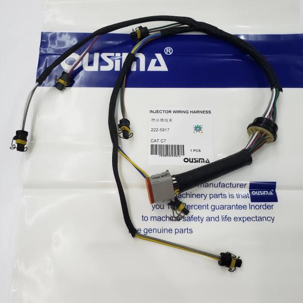 Quality 222-5917 Wire Harness Cable Assembly , C7 Electrical Wiring Harness for sale