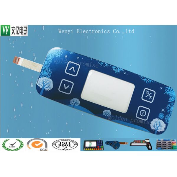 Quality Standard Membrane Keypad Touch Sensitive Switch for sale