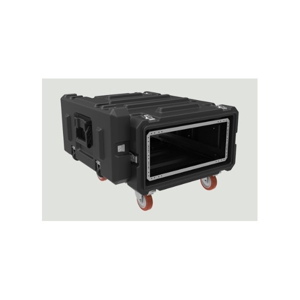 Quality 5U Shock Absorber Roto Rack Case Box LLDPE Skb Rack Mount Cases for sale