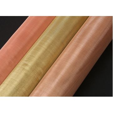 Quality High Density Brass Woven Wire Mesh Woven Metal Mesh Fabric For Fine Filtration for sale