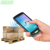 Quality Optional 8MP Front Camera Wireless Android Barcode Scanner PDA portable for sale