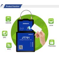 Quality JT701 Electronic Weather Resistant GPS Smart Lock For Container Safety for sale