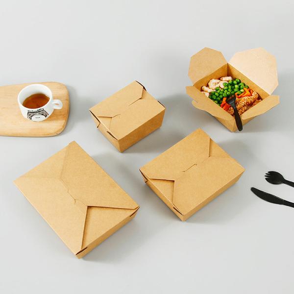 Quality Customized Cardboard Food Takeaway Boxes Packaging Biodegradable Frozen Food for sale