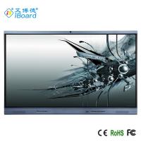Quality IR LED Interactive Smart Board, 75'' Interactive Flat Panel For Education Camera Optional for sale