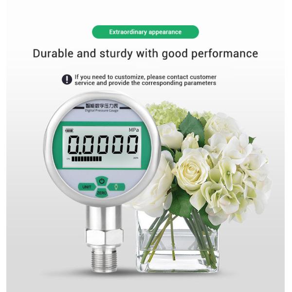 Quality Digital NPT1/4 Electric Manometer Stainless Steel Housing Intelligent Pressure for sale