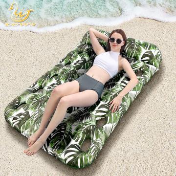 Quality Lc Summer Beach Oversized Double Lounger Raft Tanning Pool Floats Water Pads for sale