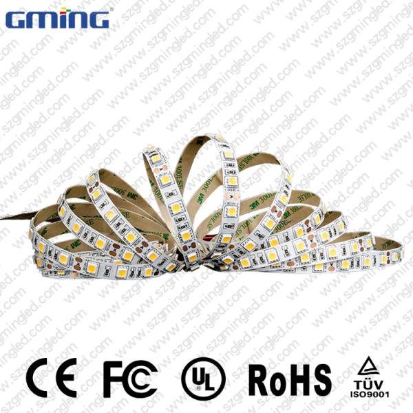 Quality Copper Flexible 12V LED Light Strips Flexible , Outside Multi Color LED Strip for sale