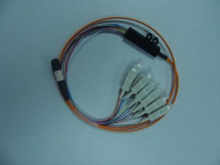 Quality US CONEC MTP to SC,8/12/24cores Hydra patch cord/Cable Assemblies for sale